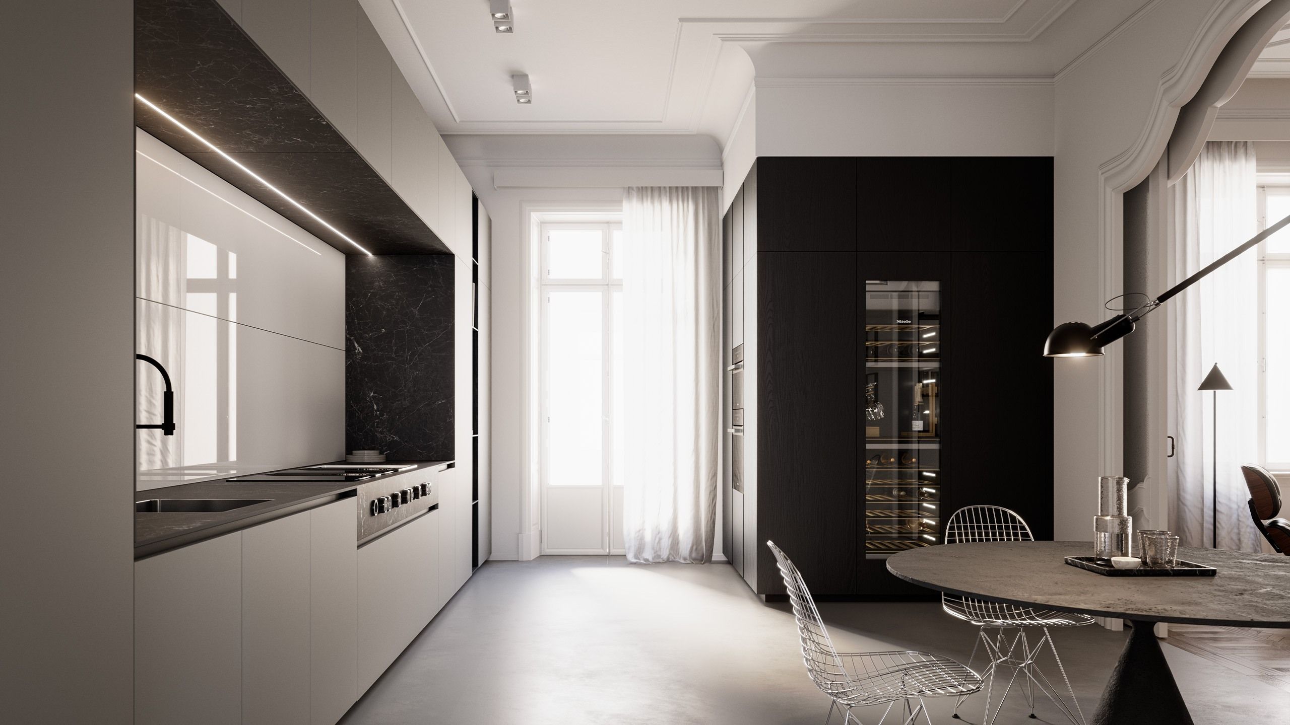 Simplicity and harmony - Linear kitchen | Primopiano cucine